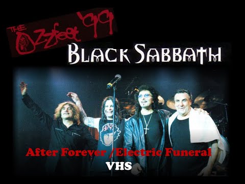 Black Sabbath - After Forever / Electric Funeral - Ozzfest 1999 (VHS)