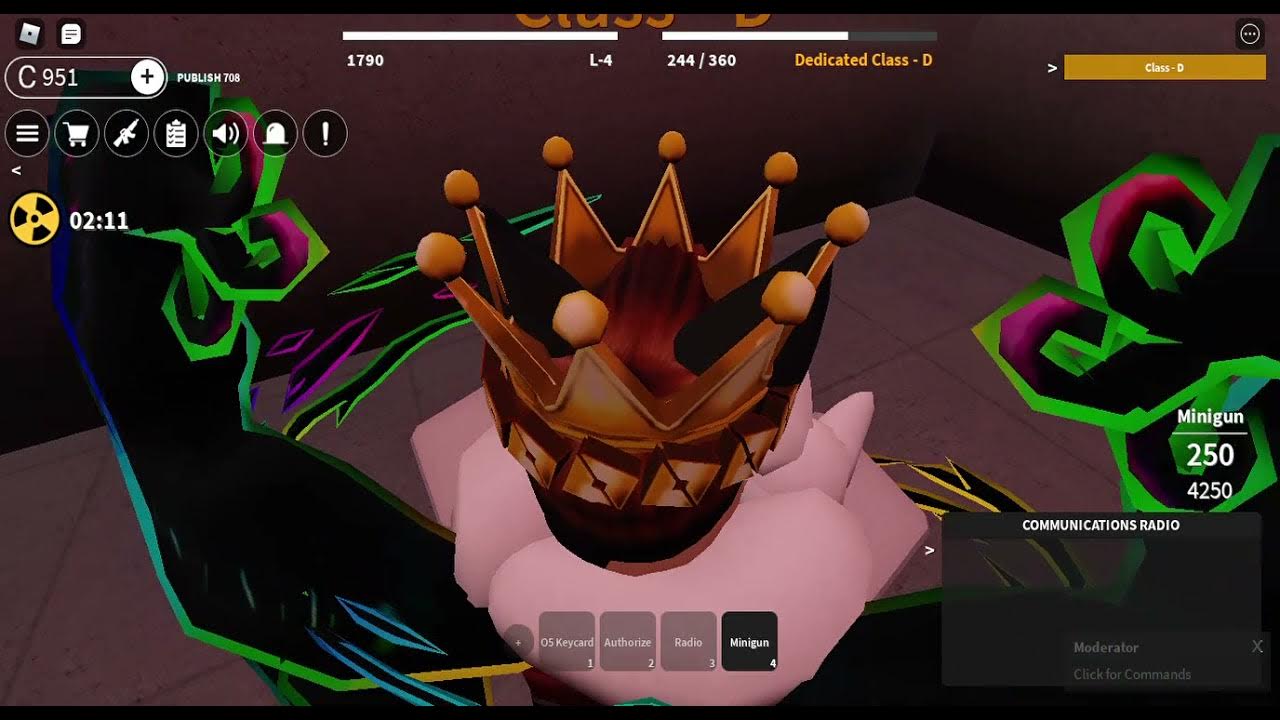 Messing around with O5 Admin Commands in SCP: Roleplay. (READ DESC) - YouTube