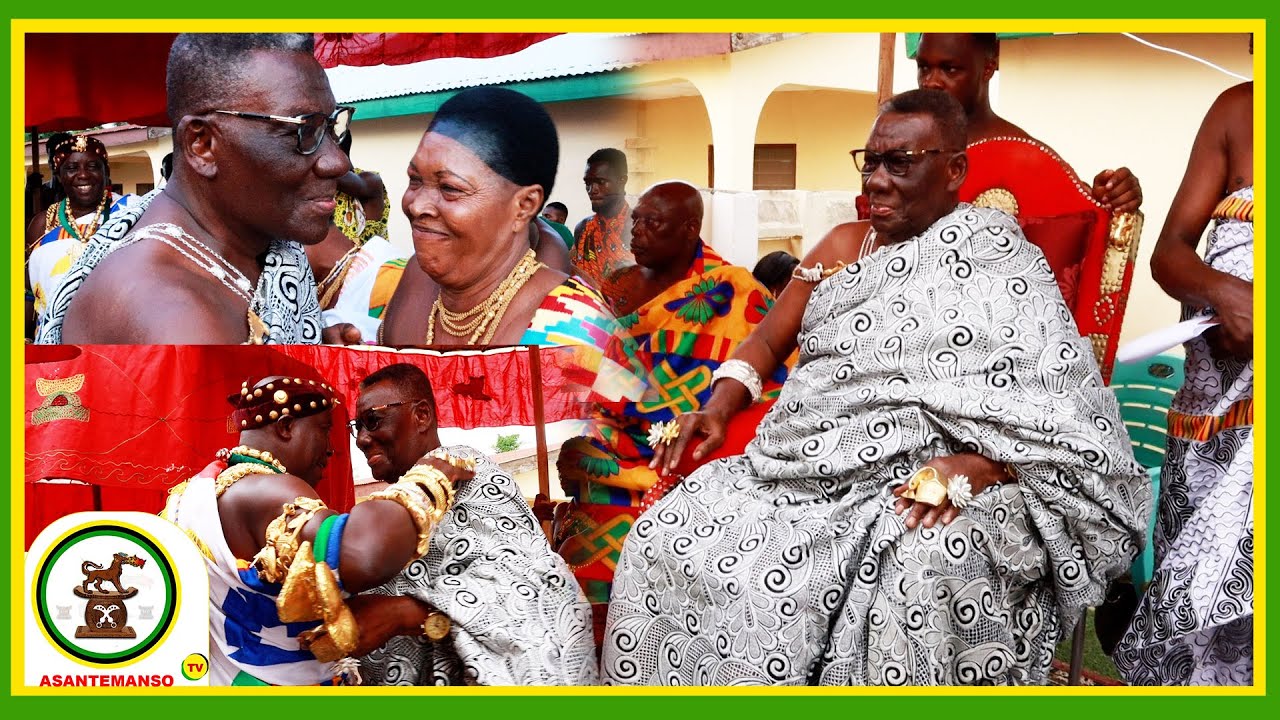 Mampong Hene joined Odeneho Okyere Kusi Ntrama to celebrate Akwasidae ...