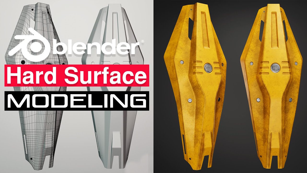 Blender Hard Surface Modeling _ Blender Timelapse _ Subdivision ...
