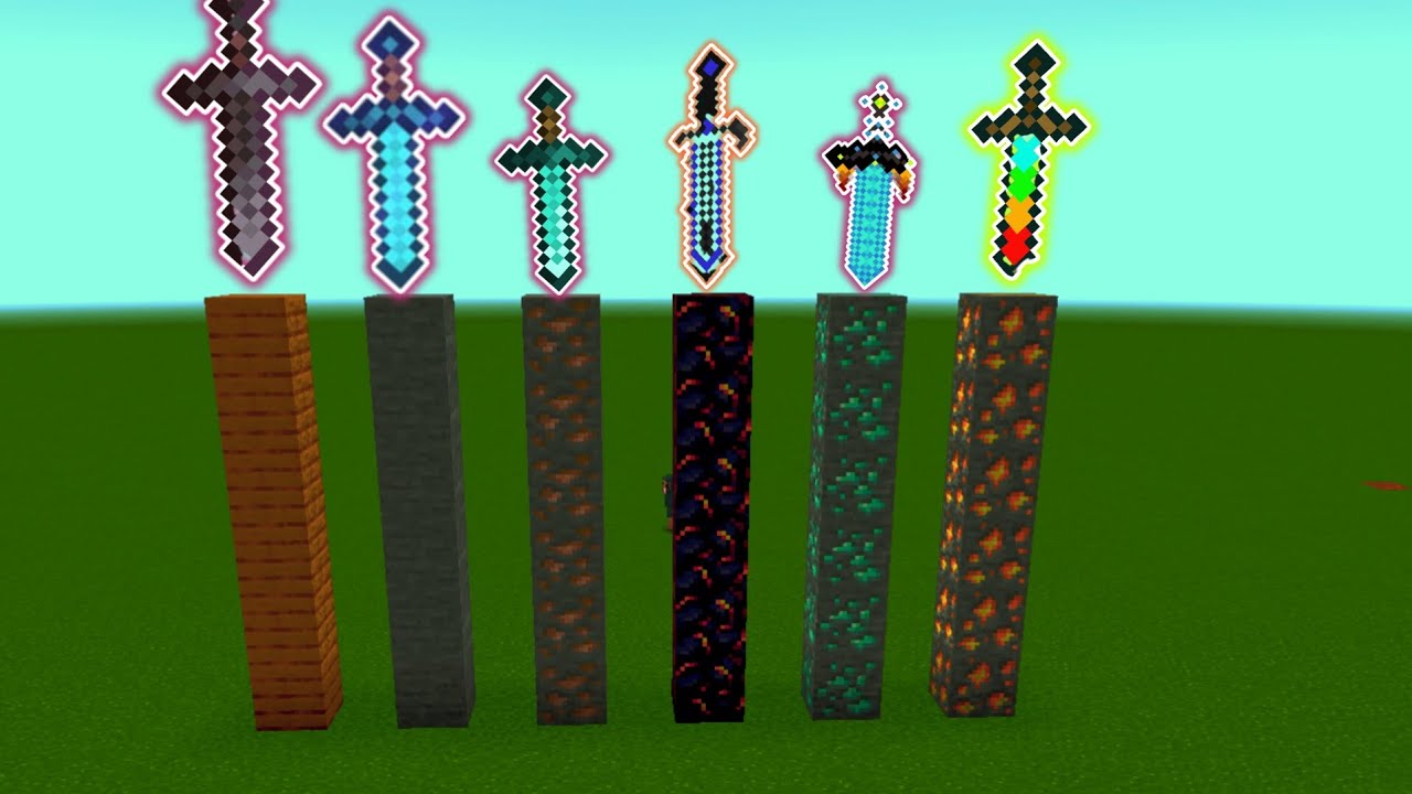 which pickaxe can break the block they are made of - YouTube