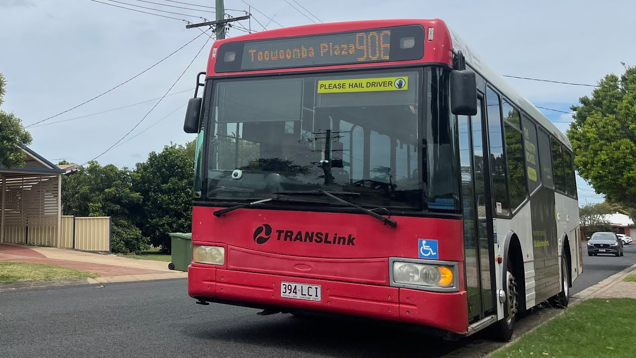 Bus Queensland Toowoomba - 394 LCI: Greenwattle Street to Clifford ...