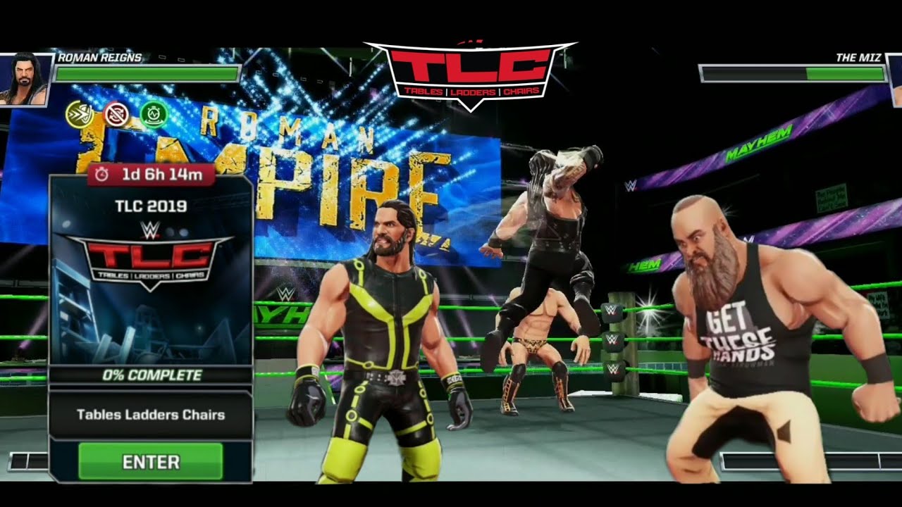 TLC 2019 WWE MAYHEM GAME | BACXER GAMING - YouTube