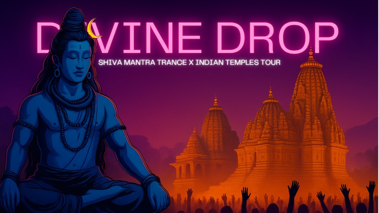 Divine Drop | Shiva Mantra Trance x Indian Temples Tour | New EDM 2025 ...