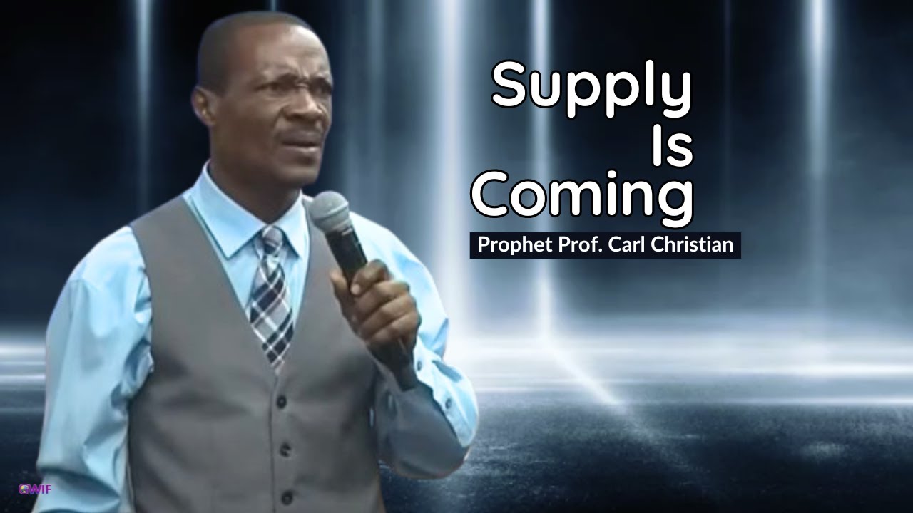 Supply Is Coming - Prophet Carl Christian - YouTube