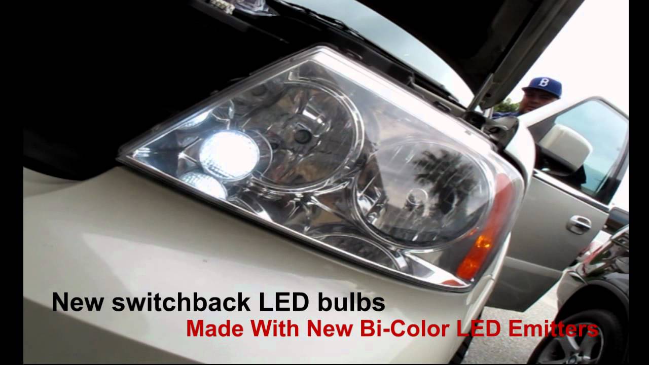 All New Bi-Color LED switchback turn signal light bulbs - YouTube