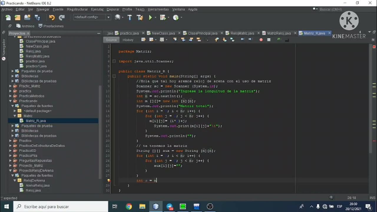 Reloj De Arena En Java NetBeans - YouTube