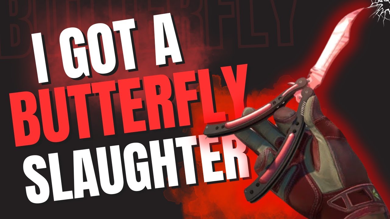 BUTTERFLY KNIFE SLAUGHTER WITHDRAW // SKIN CLUB - YouTube