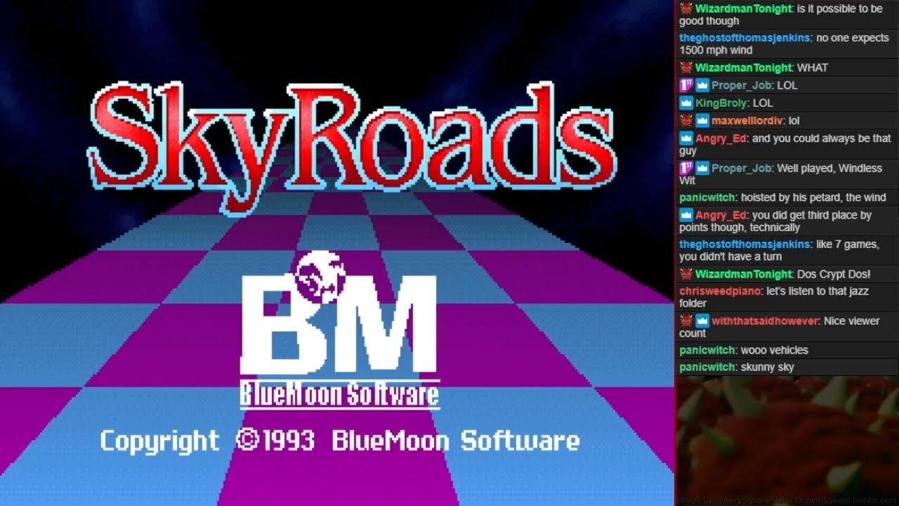 MS-DOS Crypt - Skyroads - YouTube