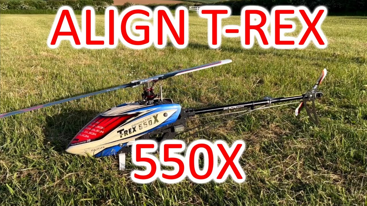 🚁 'SUPERMOON' ¦ Align T-Rex 550x ¦ Monstrous Machine!! - YouTube