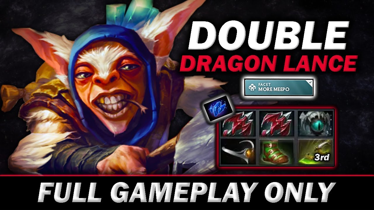 Old Meta Meepo Double Dragon Lance Build! then straight to Swift Blink ...
