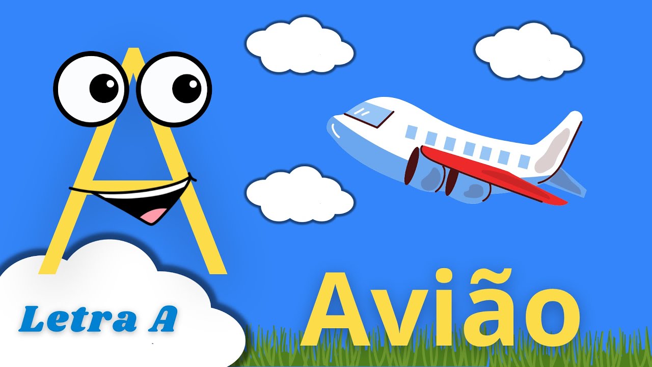 Estude o ALFABETO | ABC Infantil | Letra A - YouTube