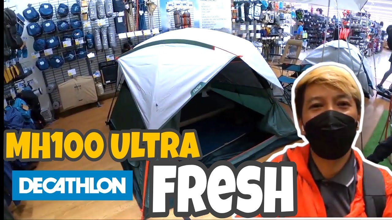 QUECHUA MH100 ULTRAFRESH 3P IN THAILAND เต็นท์ใหม่ดีแคทลอน มุ้งโคตรเยอะ เย็นสบาย - YouTube