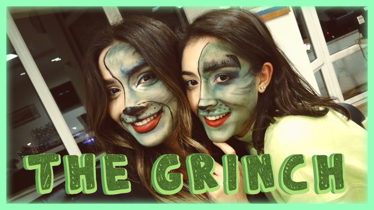 YILBAŞI MAKYAJI - GRINCH (grinch mi cringe mi 😛) - YouTube
