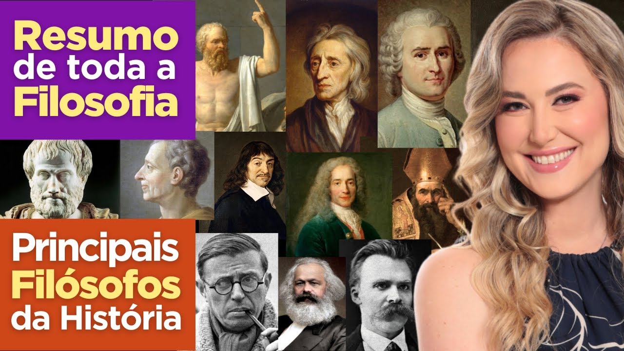 RESUMO DE TODA A FILOSOFIA (em 10 minutos) | Principais Filósofos da ...
