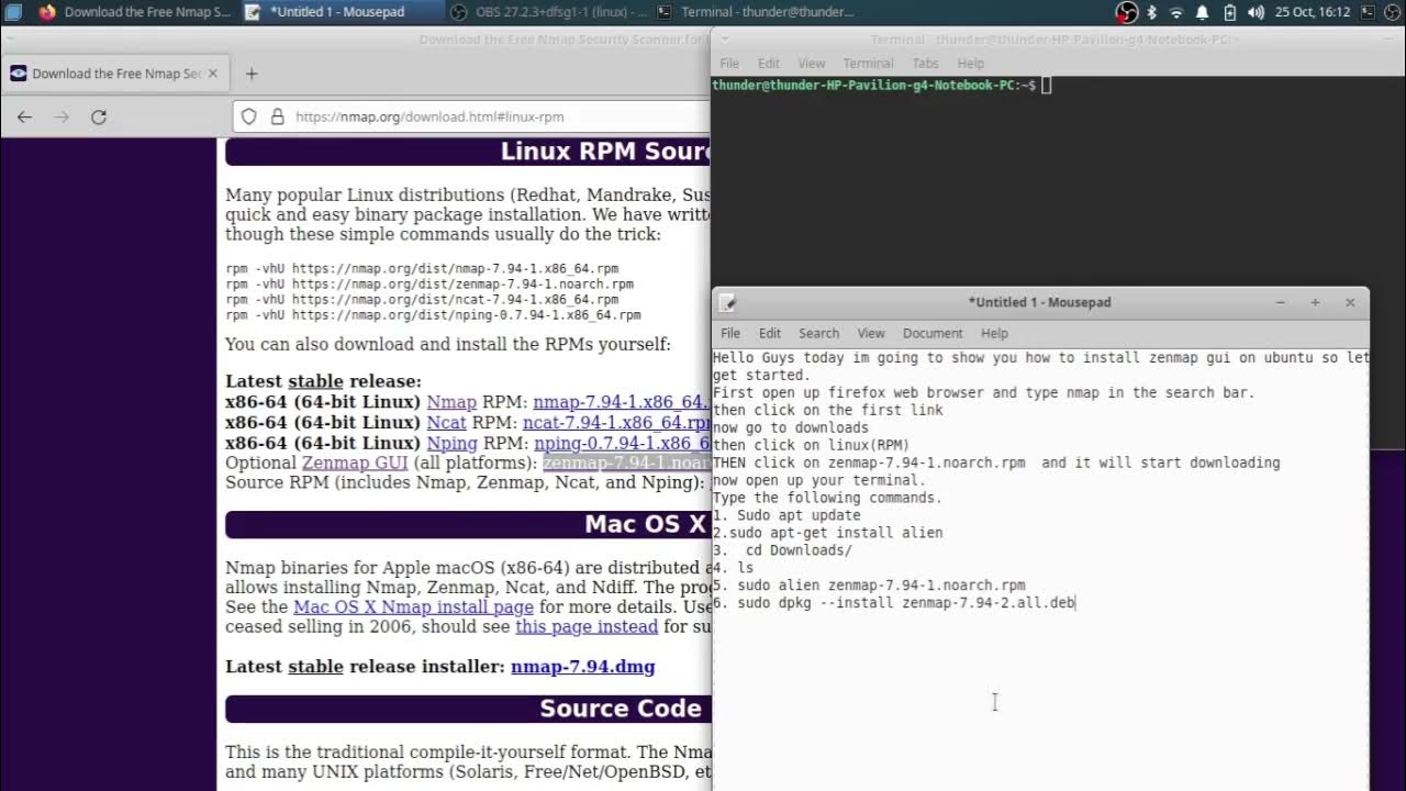 How to install Zenmap on Ubuntu. - YouTube