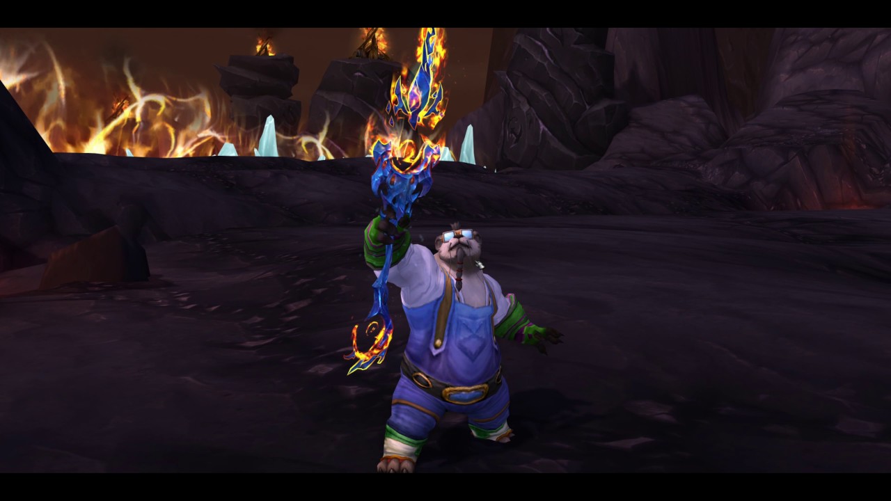 Frostfire - Unlocking Frost hidden appearance wow Legion Mage - YouTube