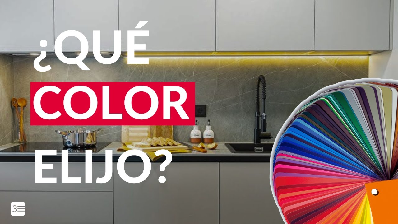 ¿De qué color pinto mi cocina? | CONSEJOS de experta en diseño - YouTube