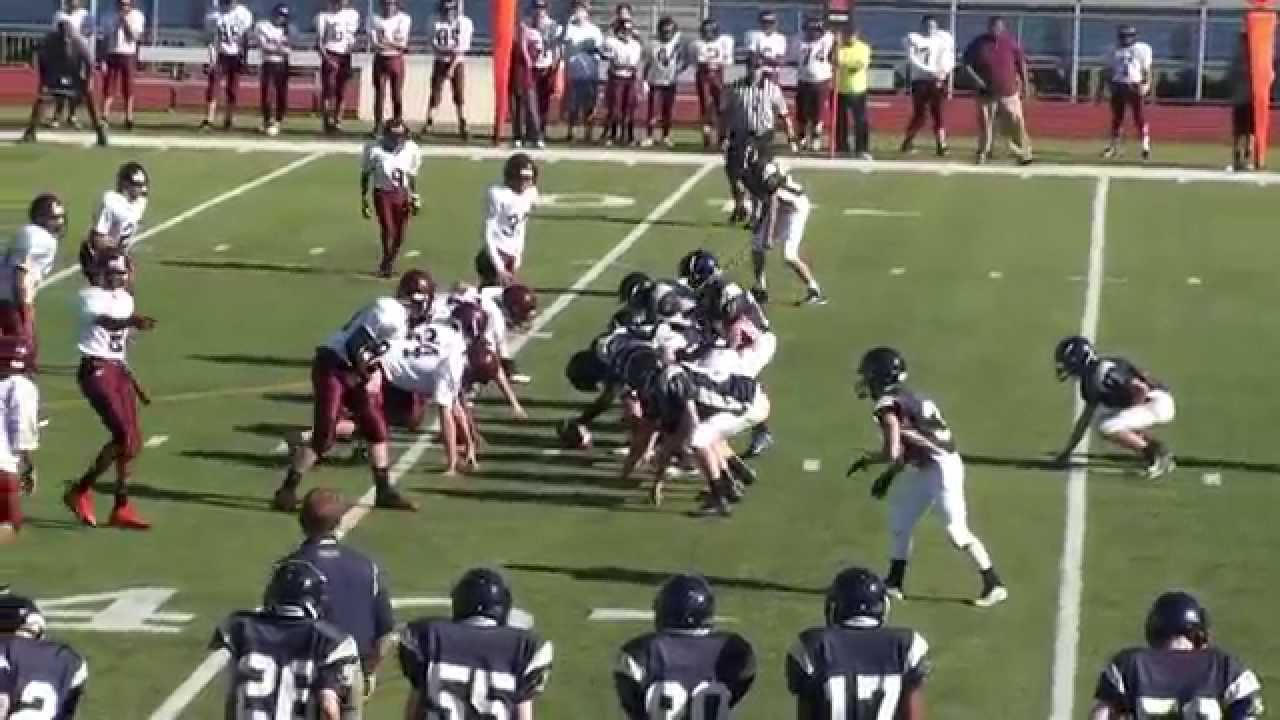 Spring-Ford 8th Grade Footbal 2014: Game 1 vs Pottsgrove - YouTube