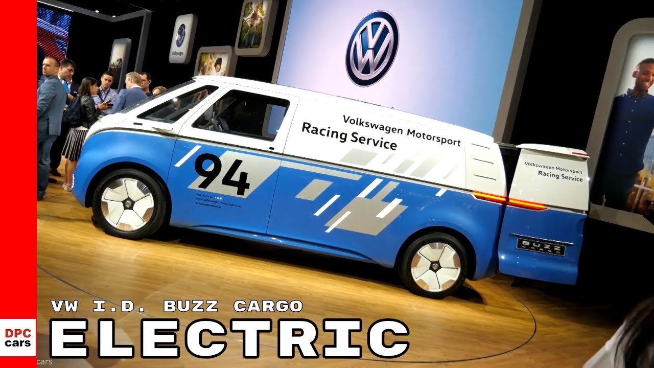Electric VW I.D. Buzz Cargo Van Concept - Volkswagen - YouTube