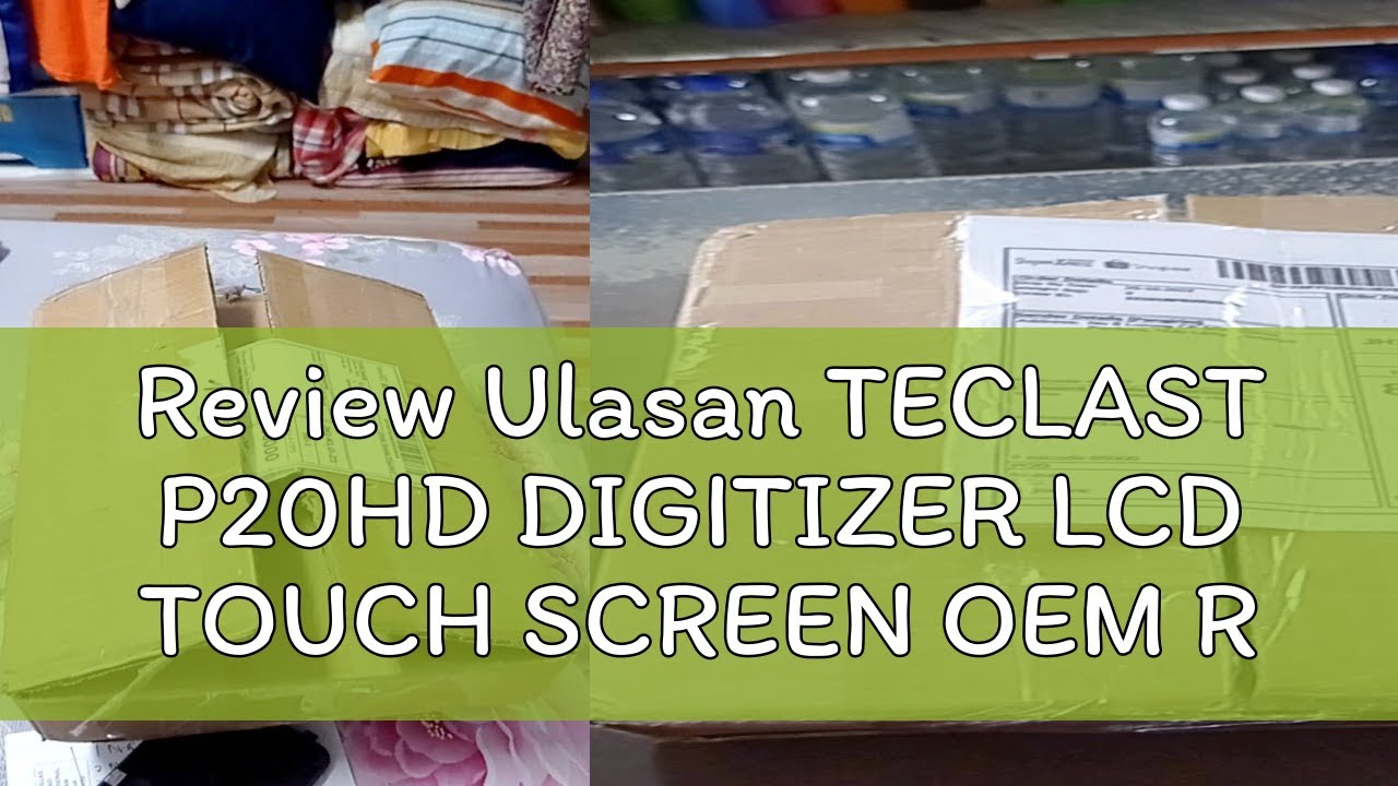 Review Ulasan TECLAST P20HD DIGITIZER LCD TOUCH SCREEN OEM REPLACEMENT ...