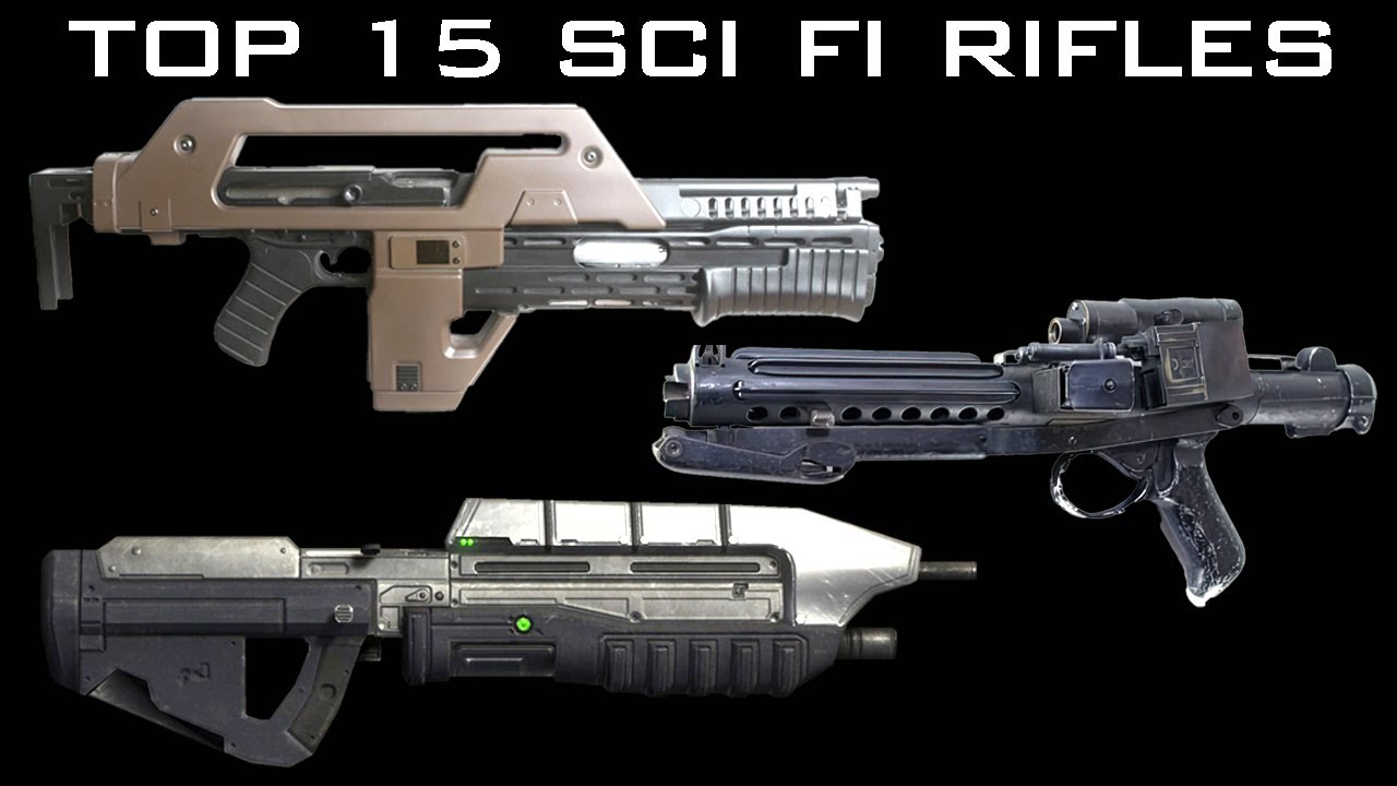 Futuristic Battle Rifle