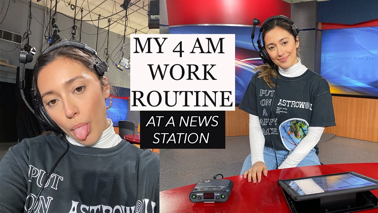 MY 4AM MORNING ROUTINE FOR WORK *IM TIRED* - YouTube