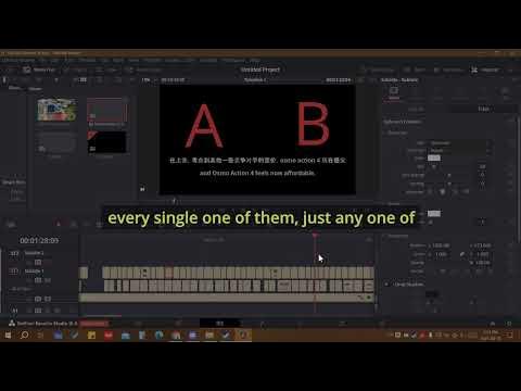 Davinci 18. How to show multiple subtitles simultaneously. "add subtitle region" feature! - YouTube