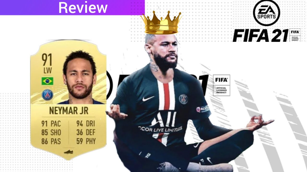 FIFA 21 NEYMAR PLAYER REVIEW | 91 NEYMAR REVIEW | FIFA 21 ULTIMATE TEAM ...