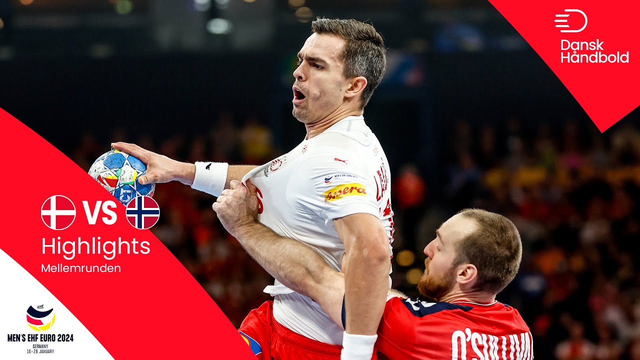 MATCH HIGHLIGHTS | Denmark vs. Norway - EHF EURO 2024 - YouTube