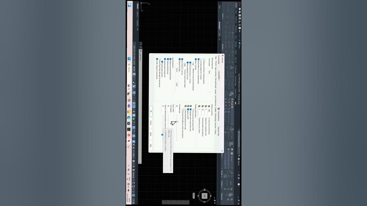 AutoCAD Basics: Customizing Color & Essential Options (Part 1)#AutoCAD #Tutorial #Beginner #CAD ...