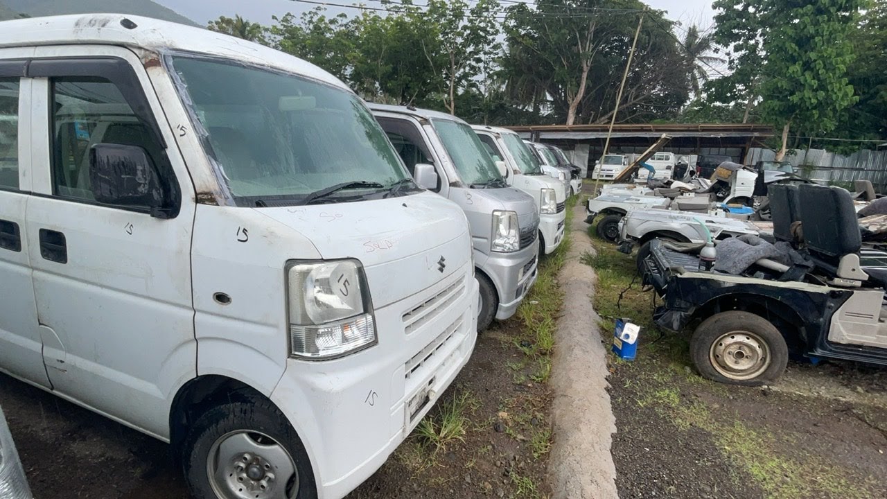 SUSUKI EVERY VAN NEW STOCKS from SURPLUS JAPAN - YouTube