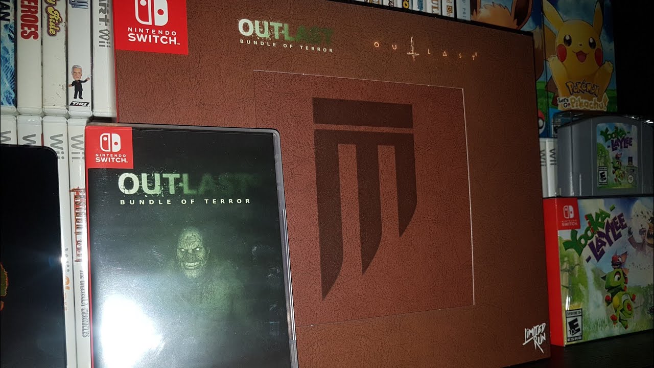 Outlast Briefcase Editon Unboxing Nintendo Switch Feat. Phantom Link ...