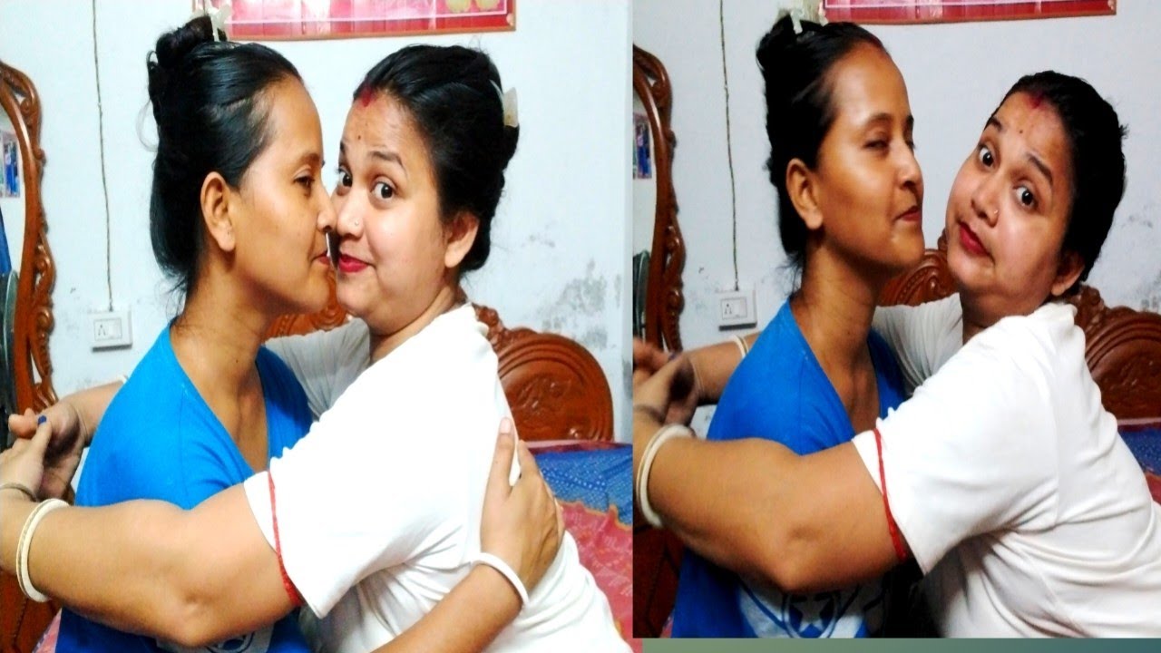 Bear hug nose to nose rubbing challenge || #noserubbing - YouTube