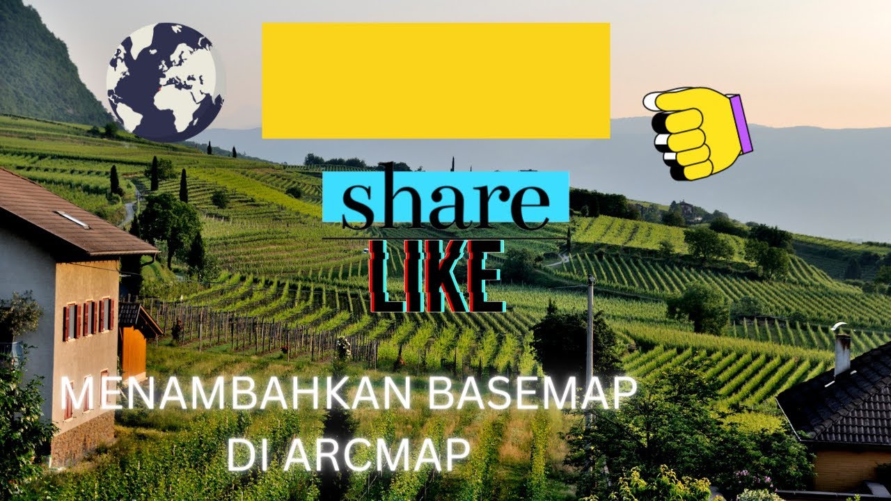MENAMBAHKAN BASEMAP DI ARCMAP gis - YouTube