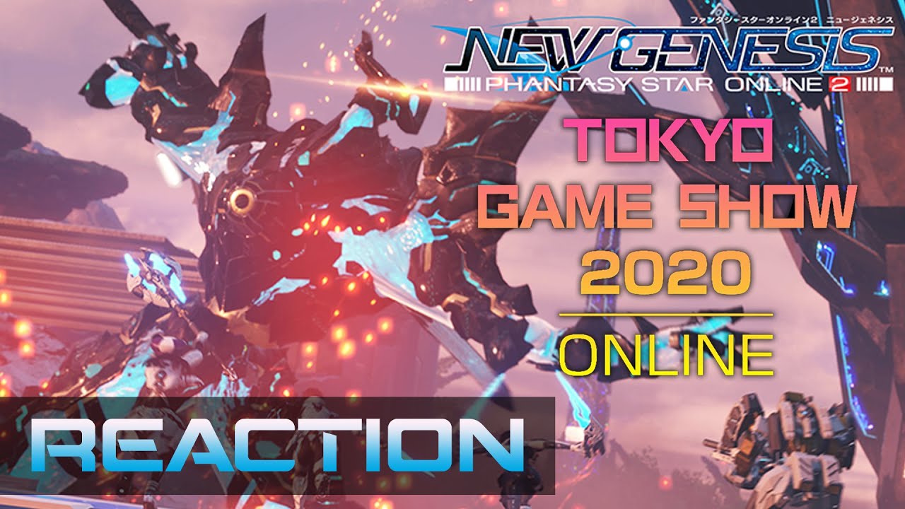 Live Reaction to PSO2: New Genesis TGS Reveal (SEGA Tokyo Game Show Day ...