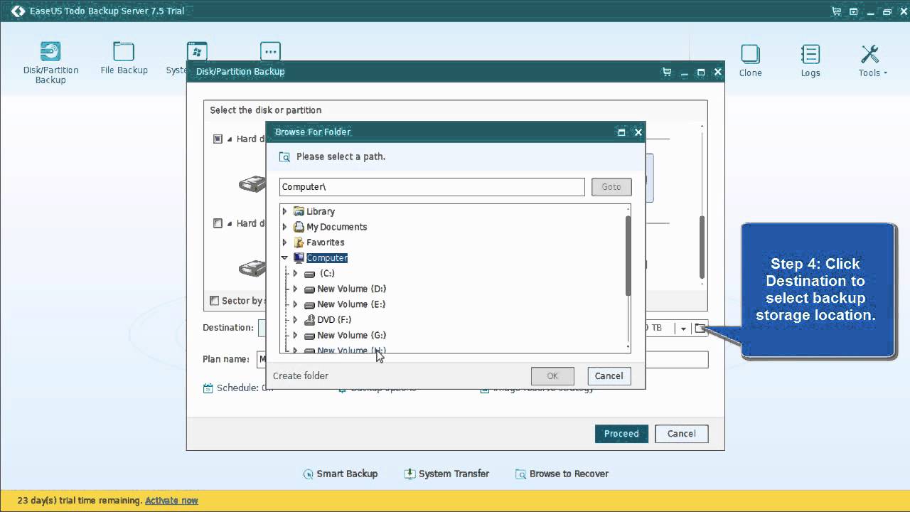 How to backup partition or disk to an image? - YouTube