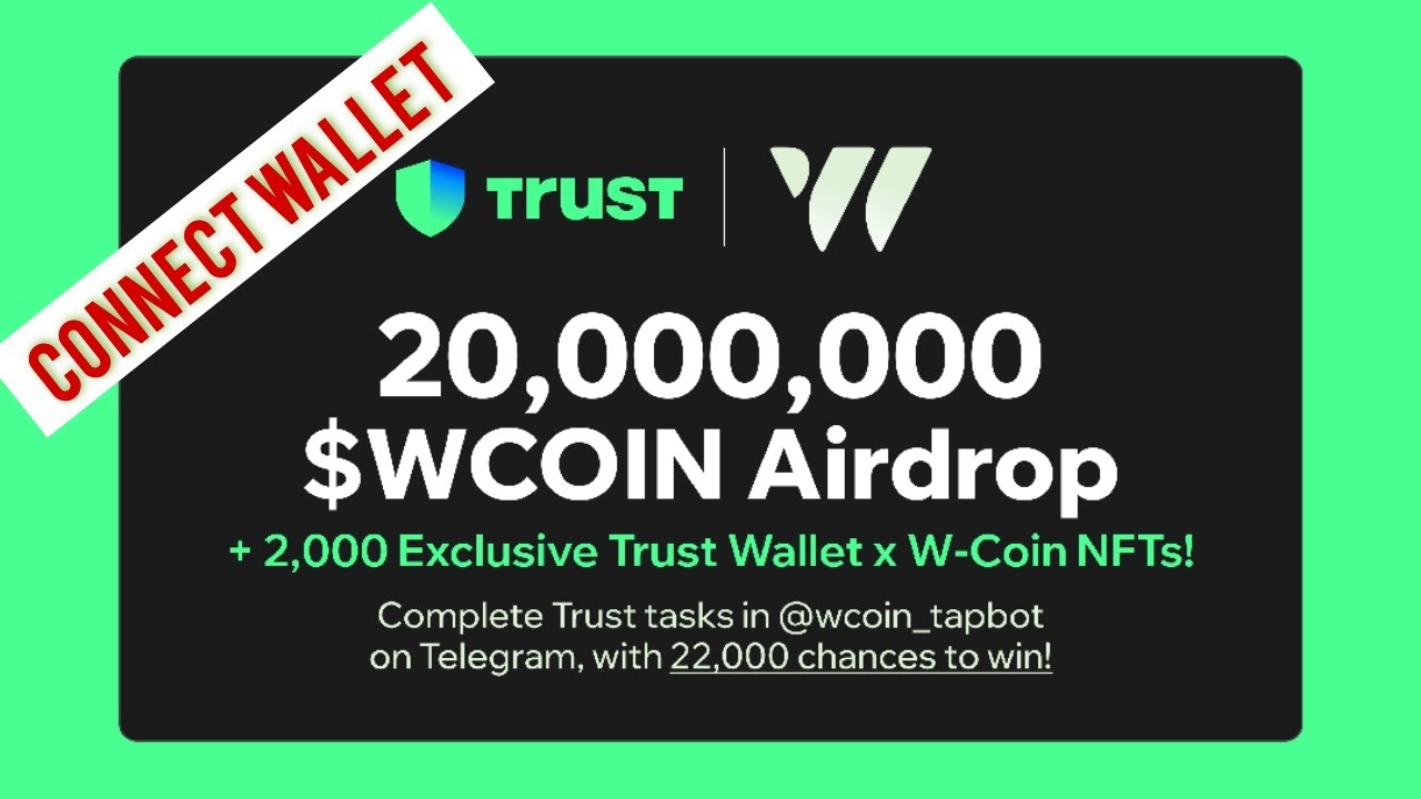 W-coin | How To Connect Wallet and Do The Task (Trust Walllet) - YouTube