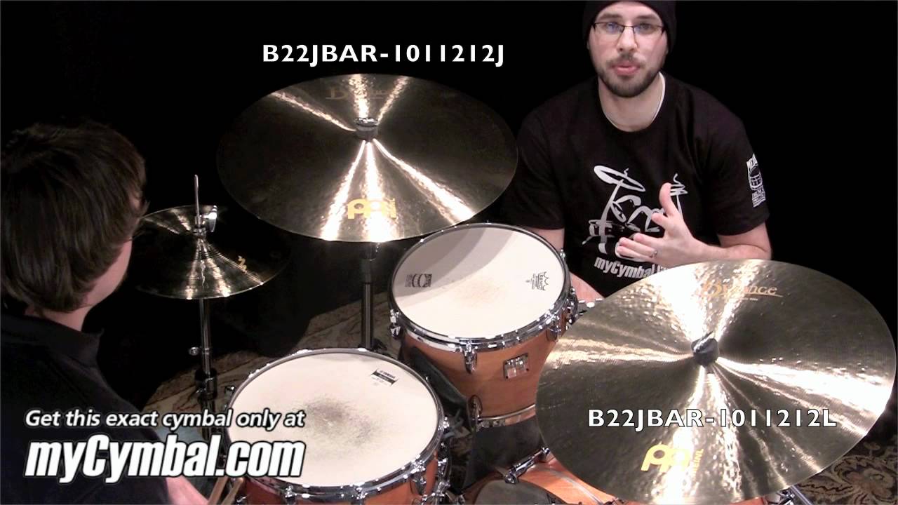 Meinl 22" Byzance Jazz Big Apple Ride Cymbal - With Gabriel Harris ...