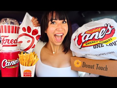 I Ate FAST FOOD Employees' FAVORITE Meals!