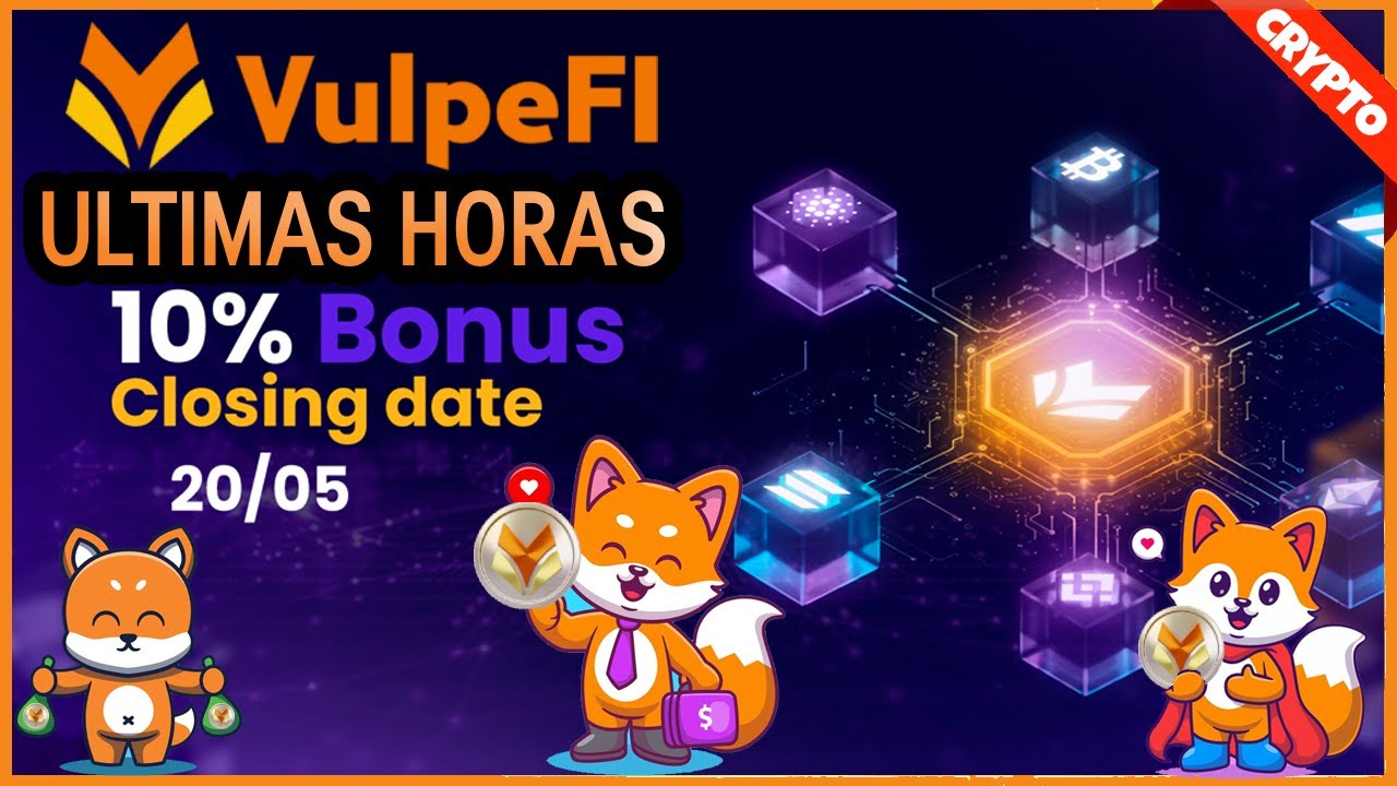 VULPEFI JÁ BATEU 3.5 MILÕES DE USDT EM VENDAS DE TOKEN - YouTube