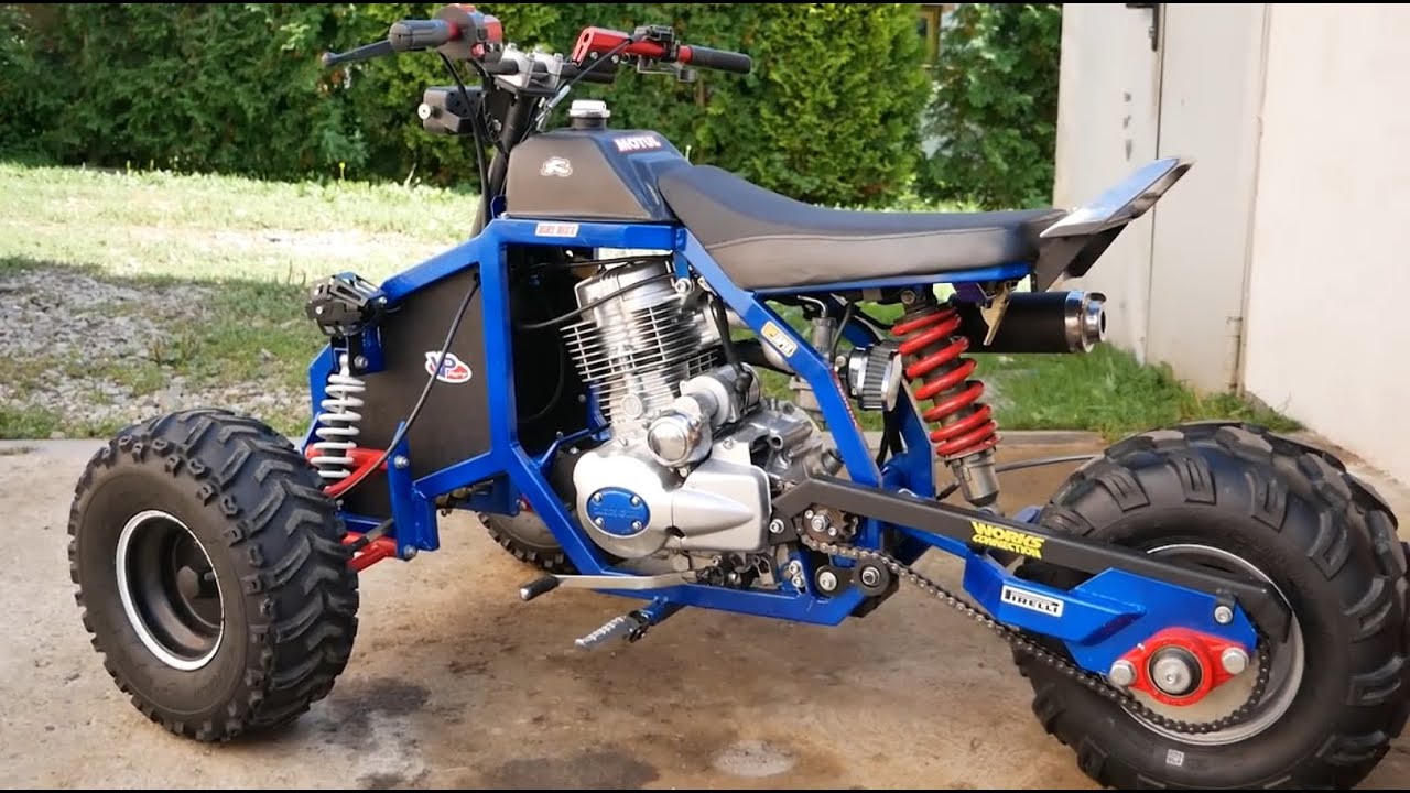 Building a three-tire motorcycle 🚴‍♂️@MadeinPolandChannel - YouTube
