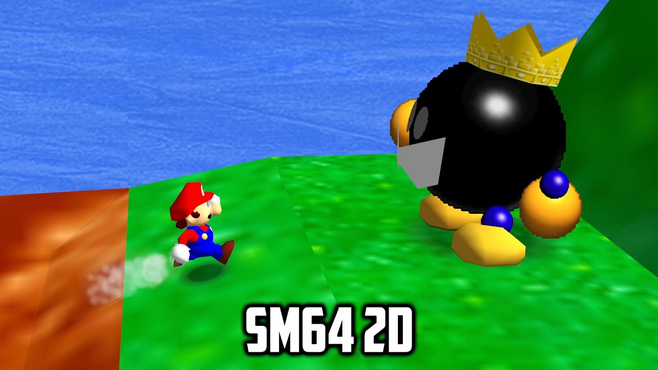 ⭐ Super Mario 64 - SM64 2D - YouTube