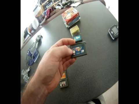 Gameboy Advance Collection Update Classic Retro Game Room - YouTube