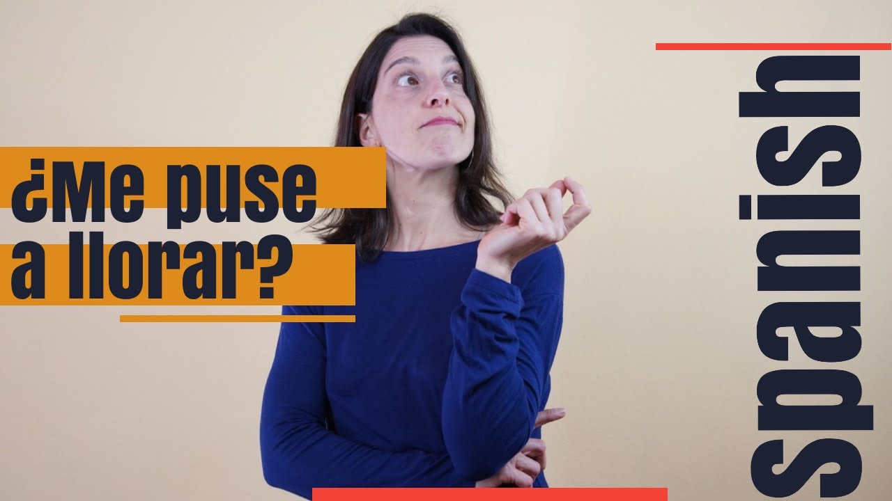 Advanced Spanish: The verb "poner" - YouTube