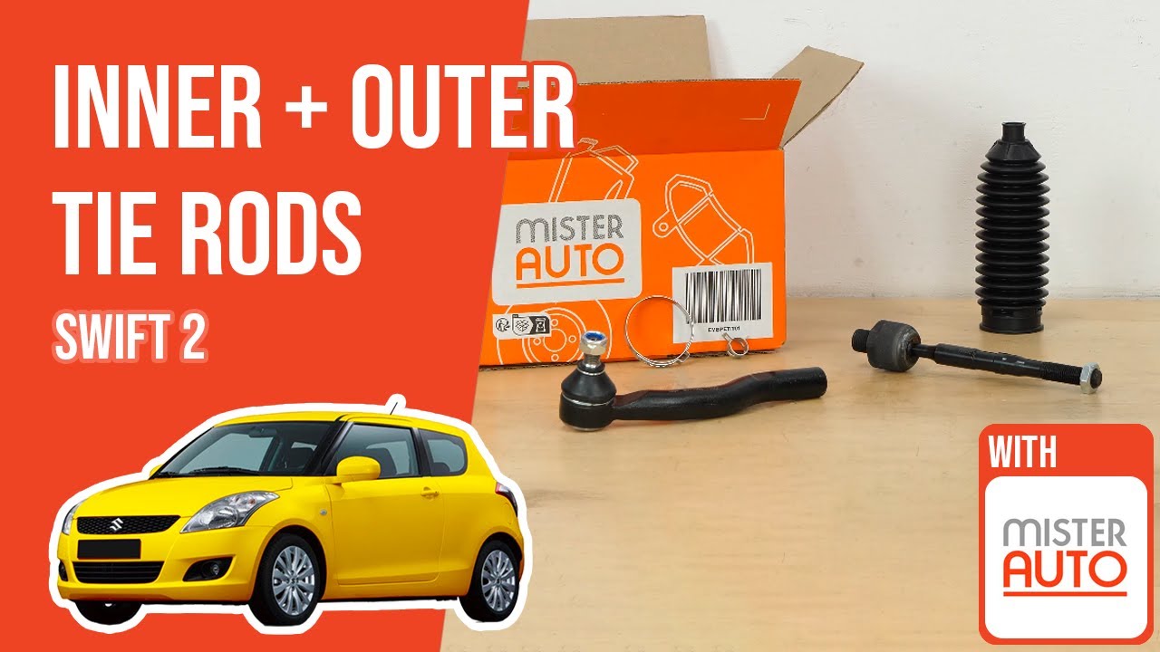 How to replace the inner and outer tie rod Swift mk2 🚗 - YouTube
