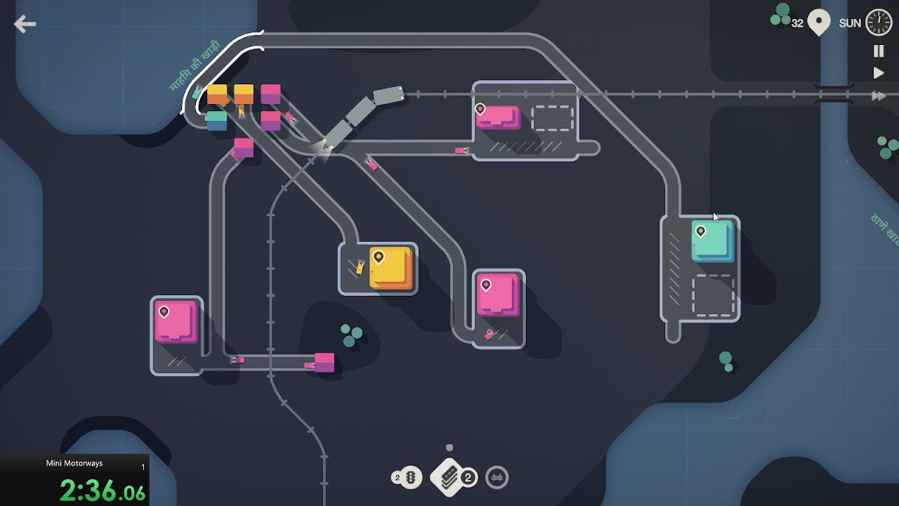 Mini Motorways | Mumbai 100 Commuters | Former WR 4:47.620 - YouTube