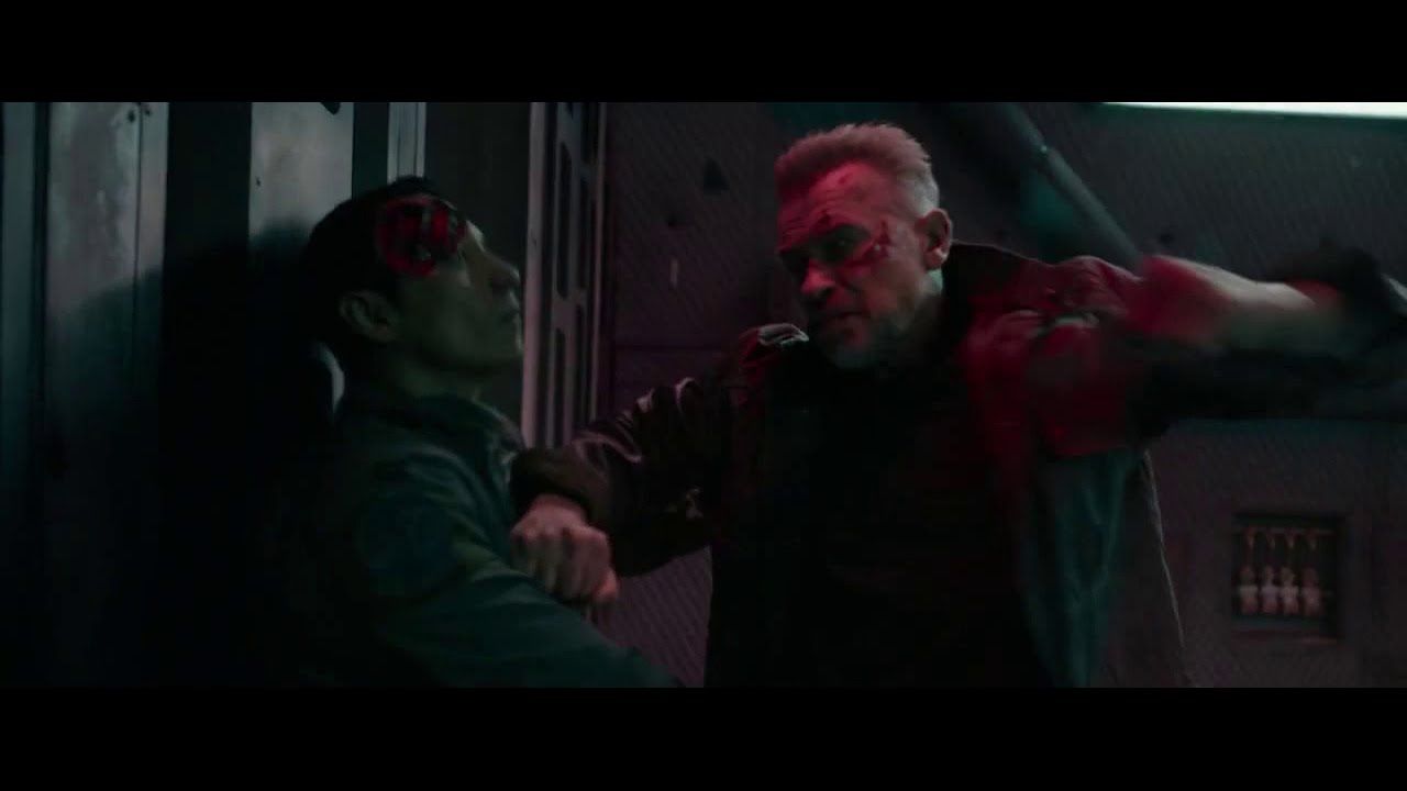 Terminator Dark Fate all fight scenes /Grace vs Rev-9 Factory Fight ...