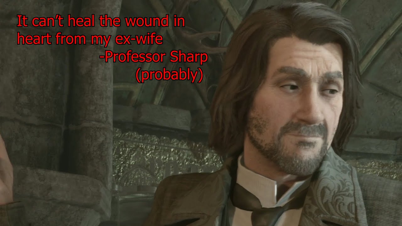 Poor Professor Sharp | HOGWARTS LEGACY - YouTube