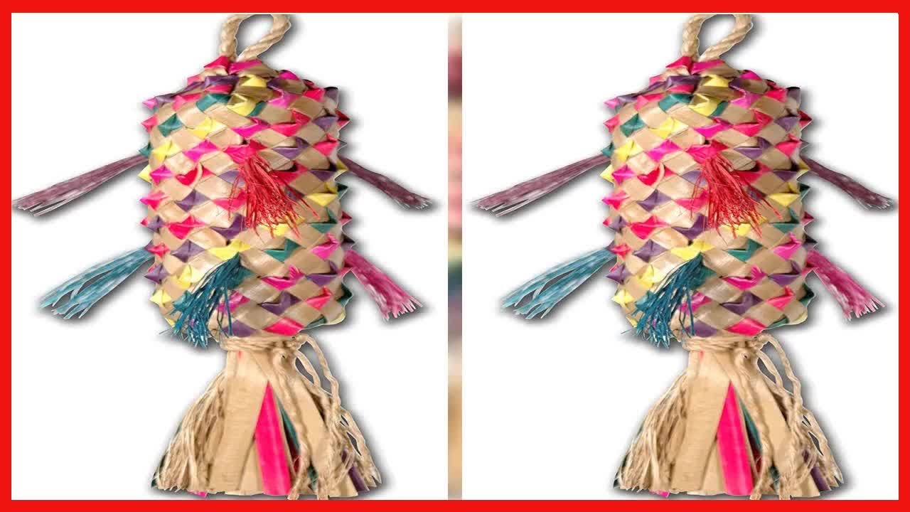 Quality product - Planet Pleasures Spiked Pinata Natural Bird Toy ...